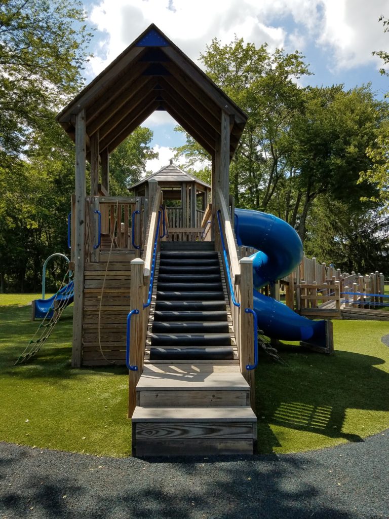 Best Playgrounds in Connecticut - Dickinson Park - Not Your Average Mom