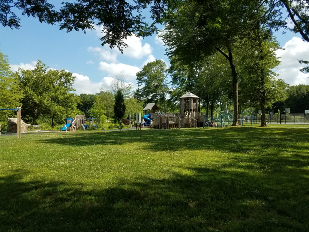 Best Playgrounds in Connecticut - Dickinson Park - Not Your Average Mom